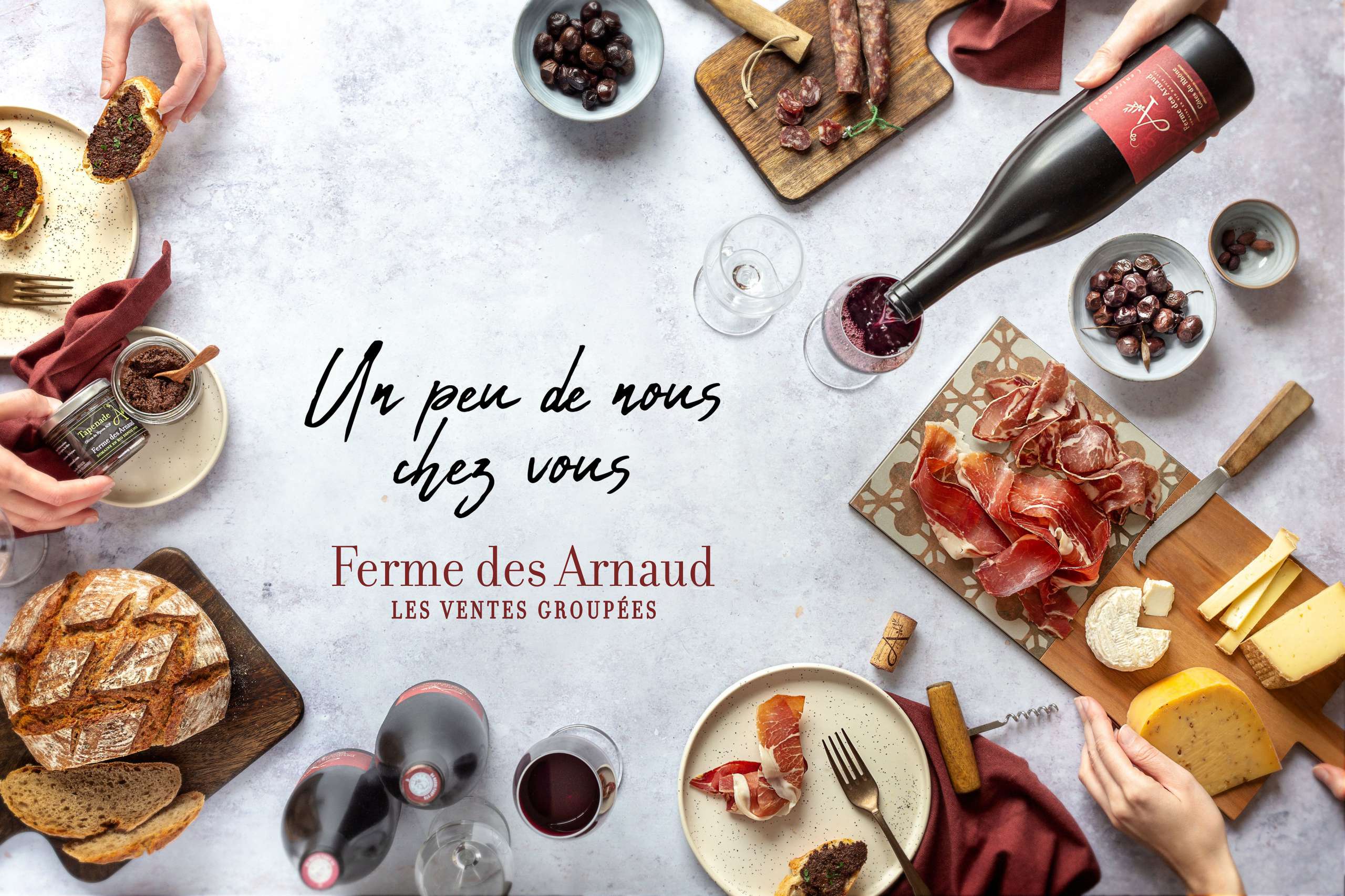 Organisez une vente groupée – La Ferme des ARNAUD